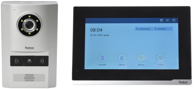 IK01IP-BK : KIT INTERPHONE IP